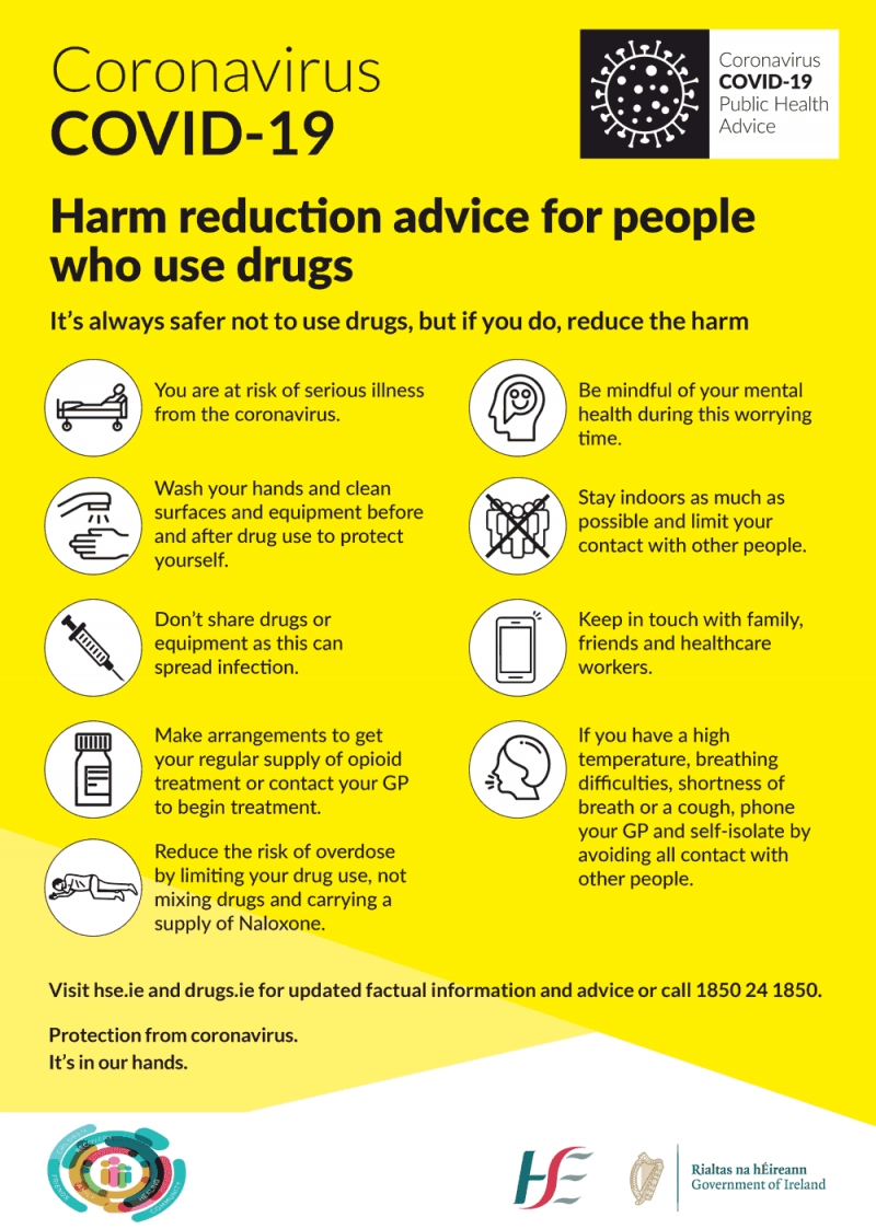 Harm Reduction Services & COVID-19 - UISCE